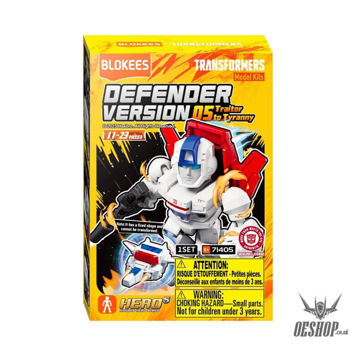Blokees Transformers Defender Version 05 Traitor to Tyranny Model Kits ...