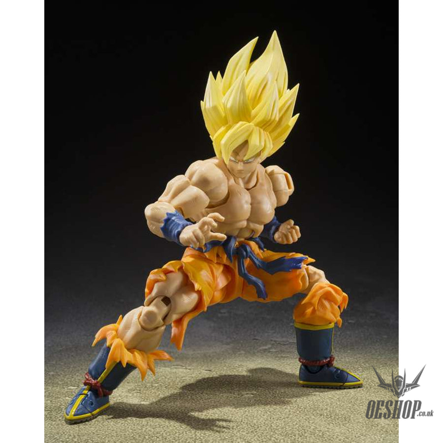Damaged Box Bandai Tamashii S.H.Figuarts Dragon Ball Z Super Saiyan So ...