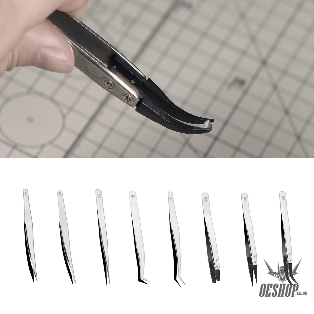 DSPIAE AT-TZ 01~08 Stainless Steel Precision Tweezers - OEShop