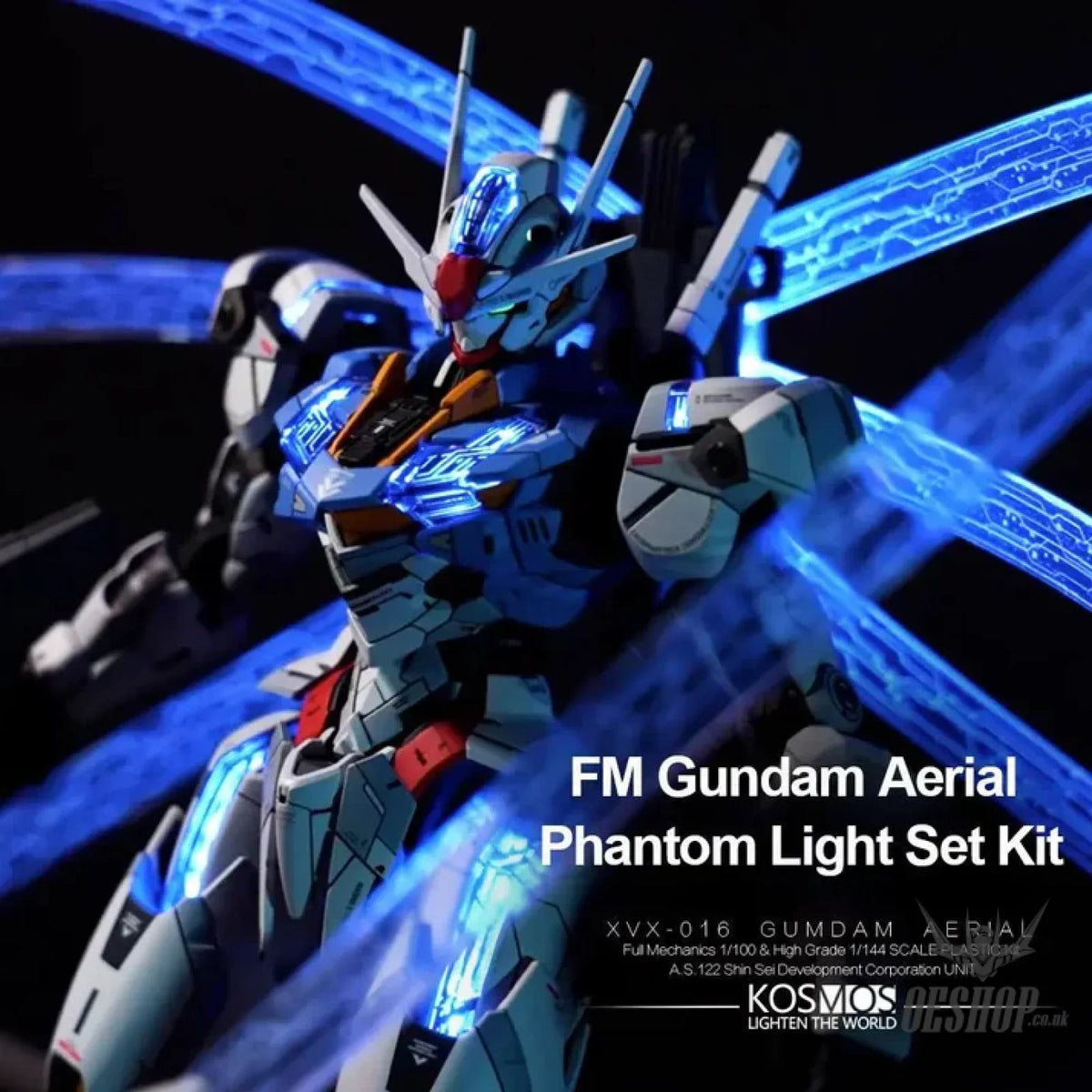 KOSMOS LED Unit For FM 1/100 Gundam Aerial Phantom – OEShop