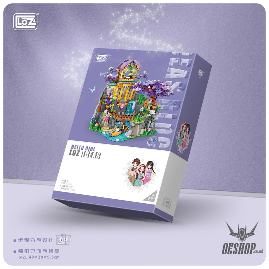 LOZ Mini Block 1038 Lost Temple - 1569 Pcs Model Bricks Building Block ...