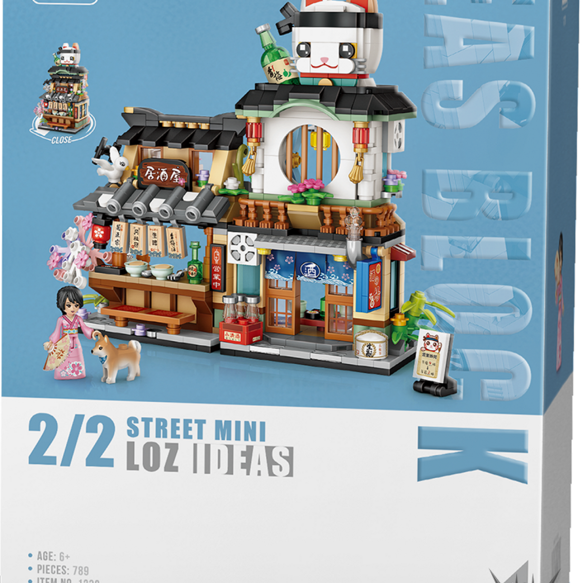 LOZ Mini Block 1232 Izakaya - 789 Pcs Model Bricks Building Blocks – OEShop