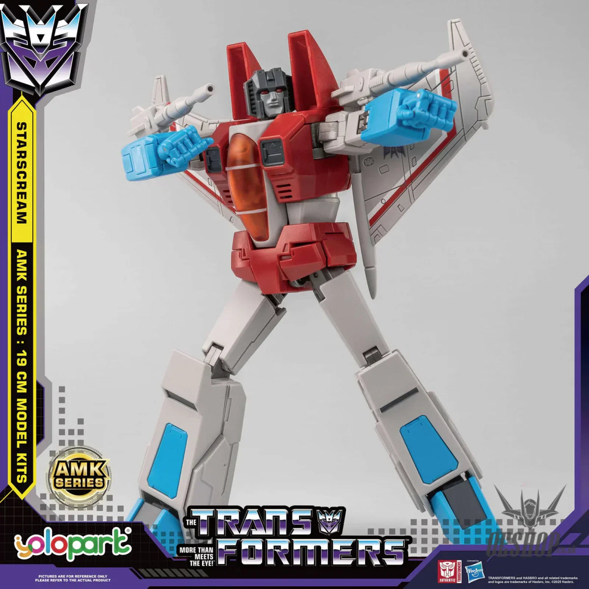 Yolopark Transformers Genration One Amk 19cm Starscream Model Kit – OEShop