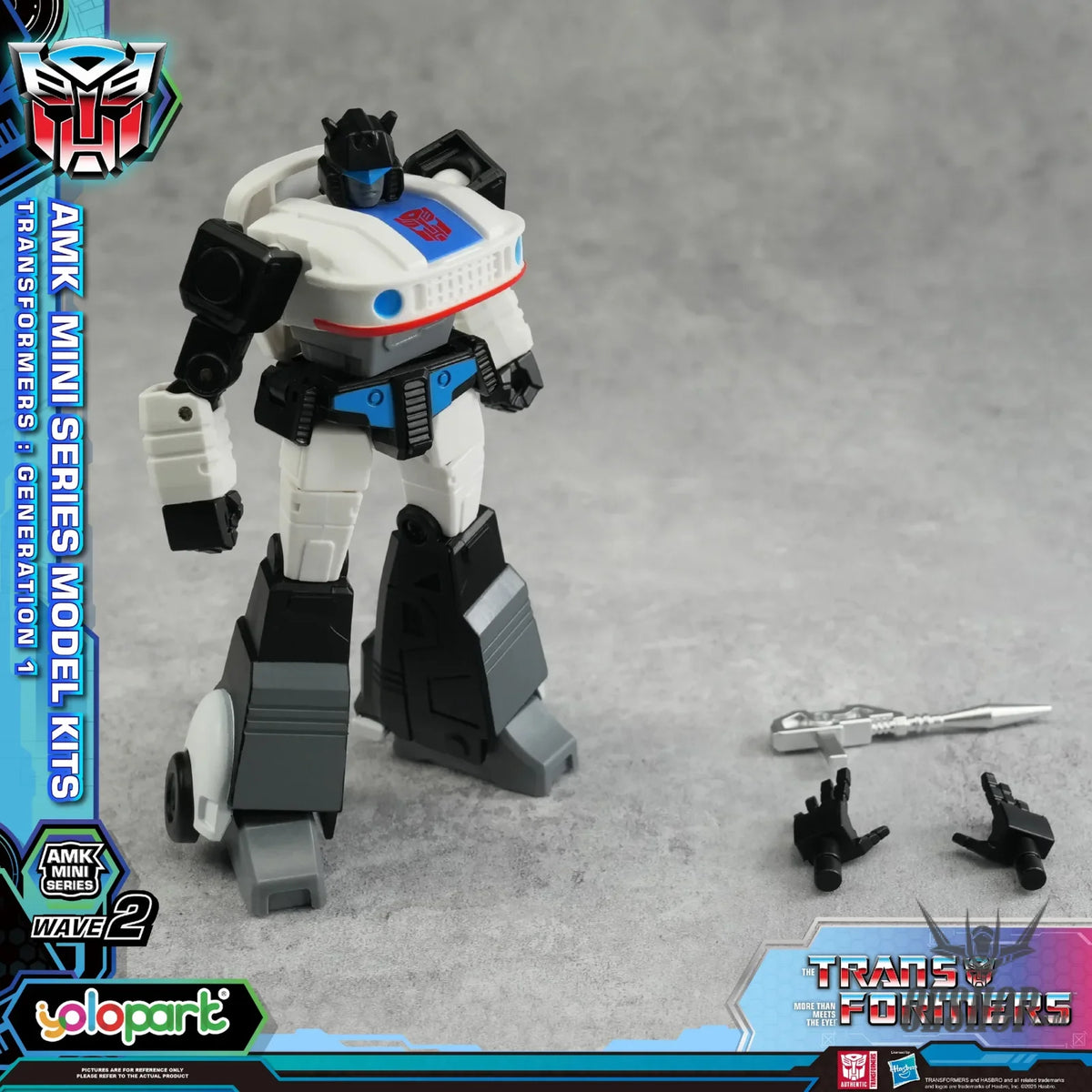 Yolopark Transformers Genration One Wave 2 Jazz Amk Mini Model Kit – OEShop